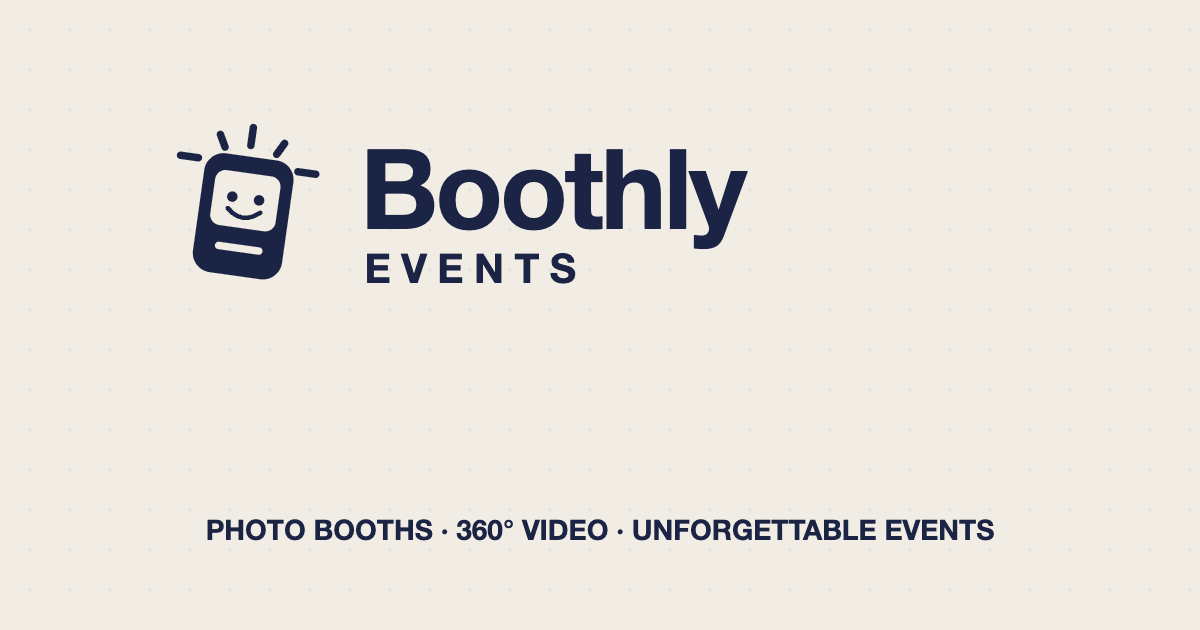 Boothly Events - Capture the Fun. Frame the Moment.